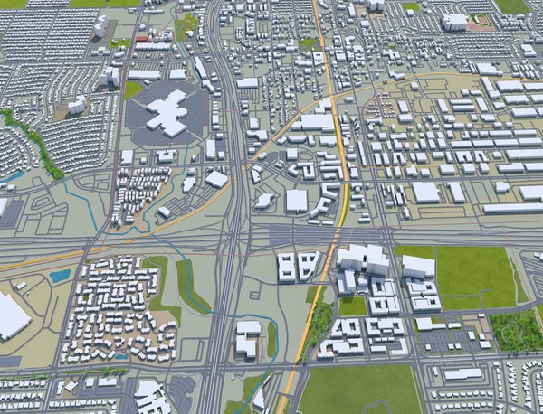 3D Plano Texas USA model - TurboSquid 1720506