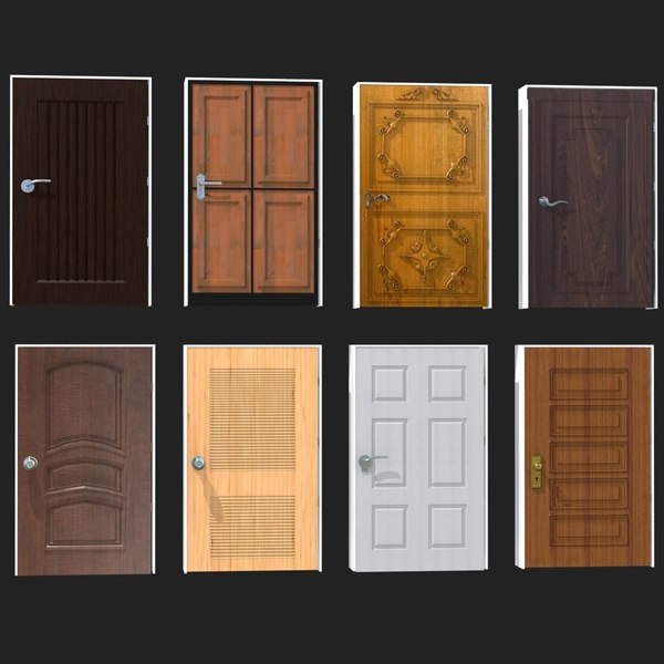 Door model - TurboSquid 1644030