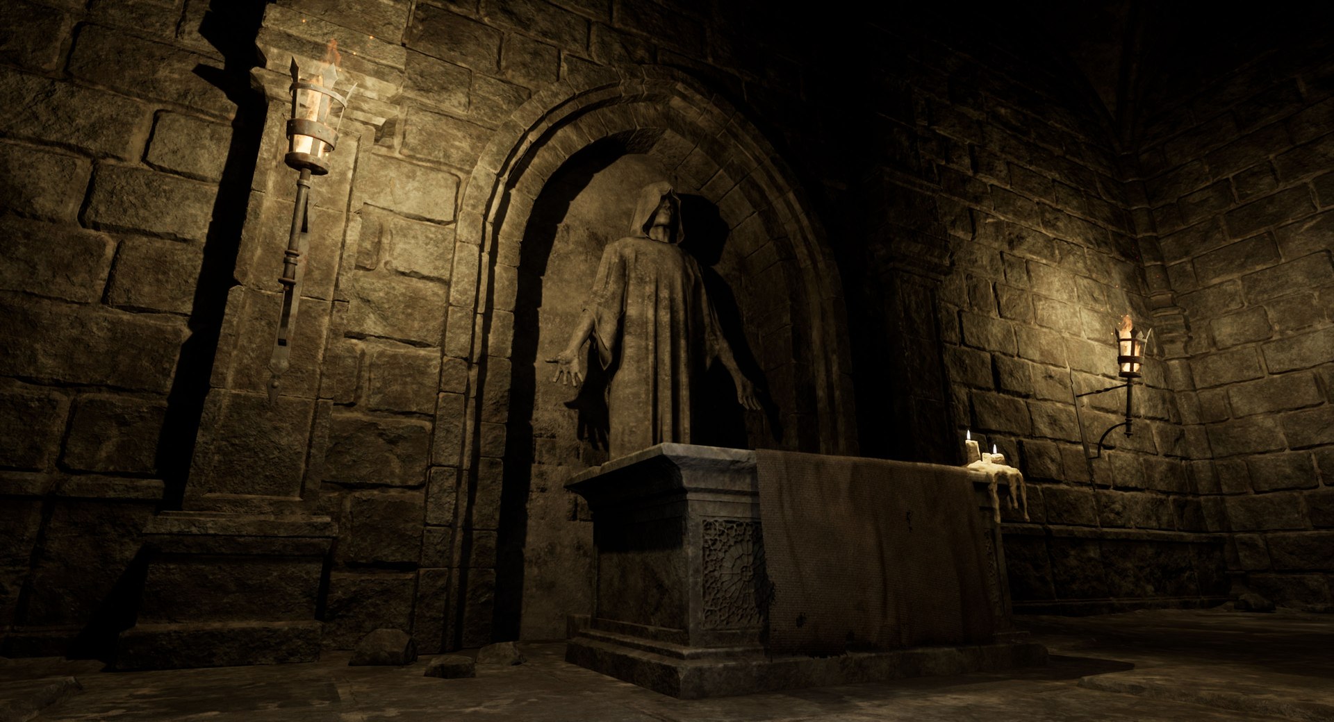 Crypt and catacombs modular dungeon 3D - TurboSquid 2147091
