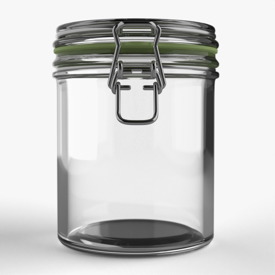 3D Mason Jar - TurboSquid 2040144