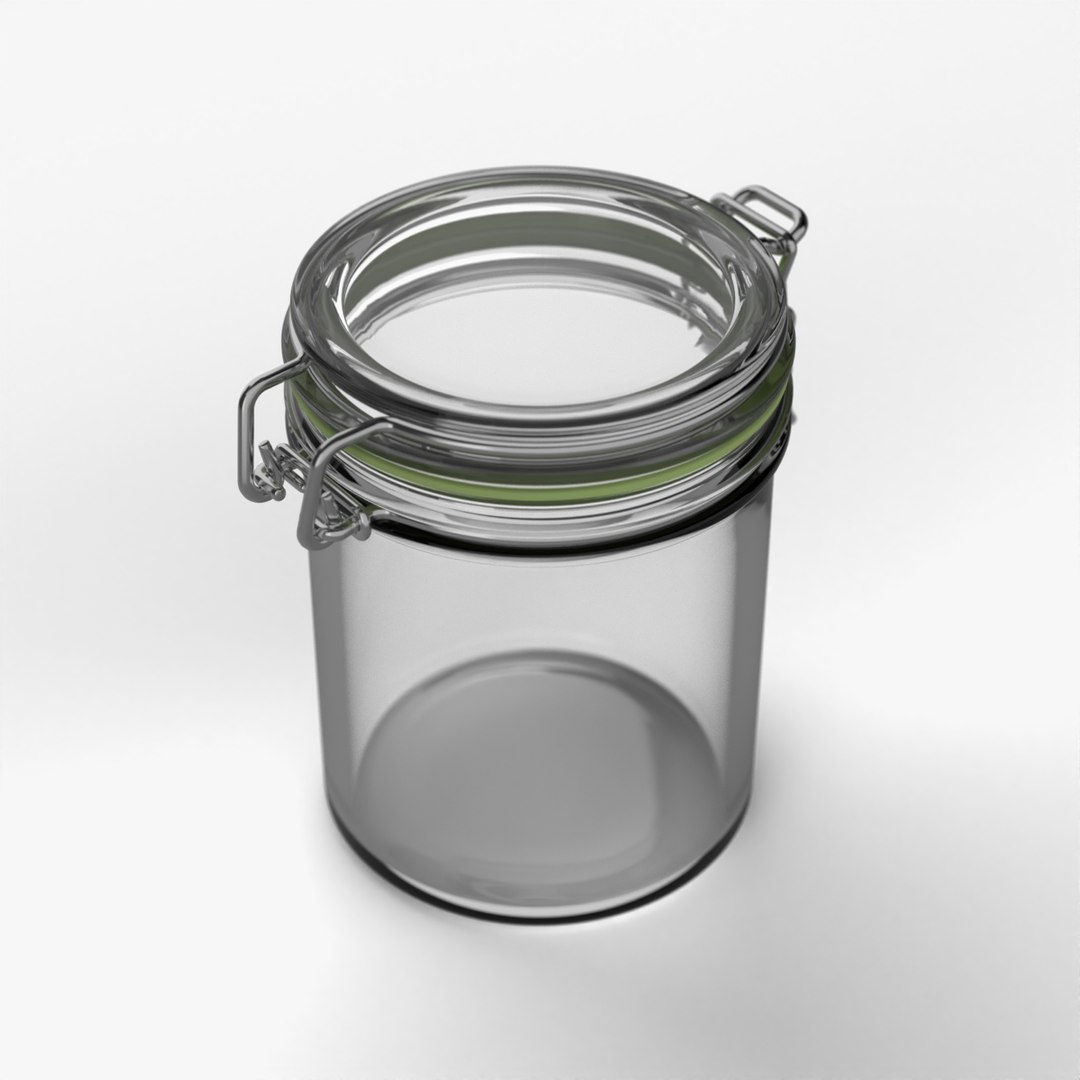 3D Mason Jar - TurboSquid 2040144