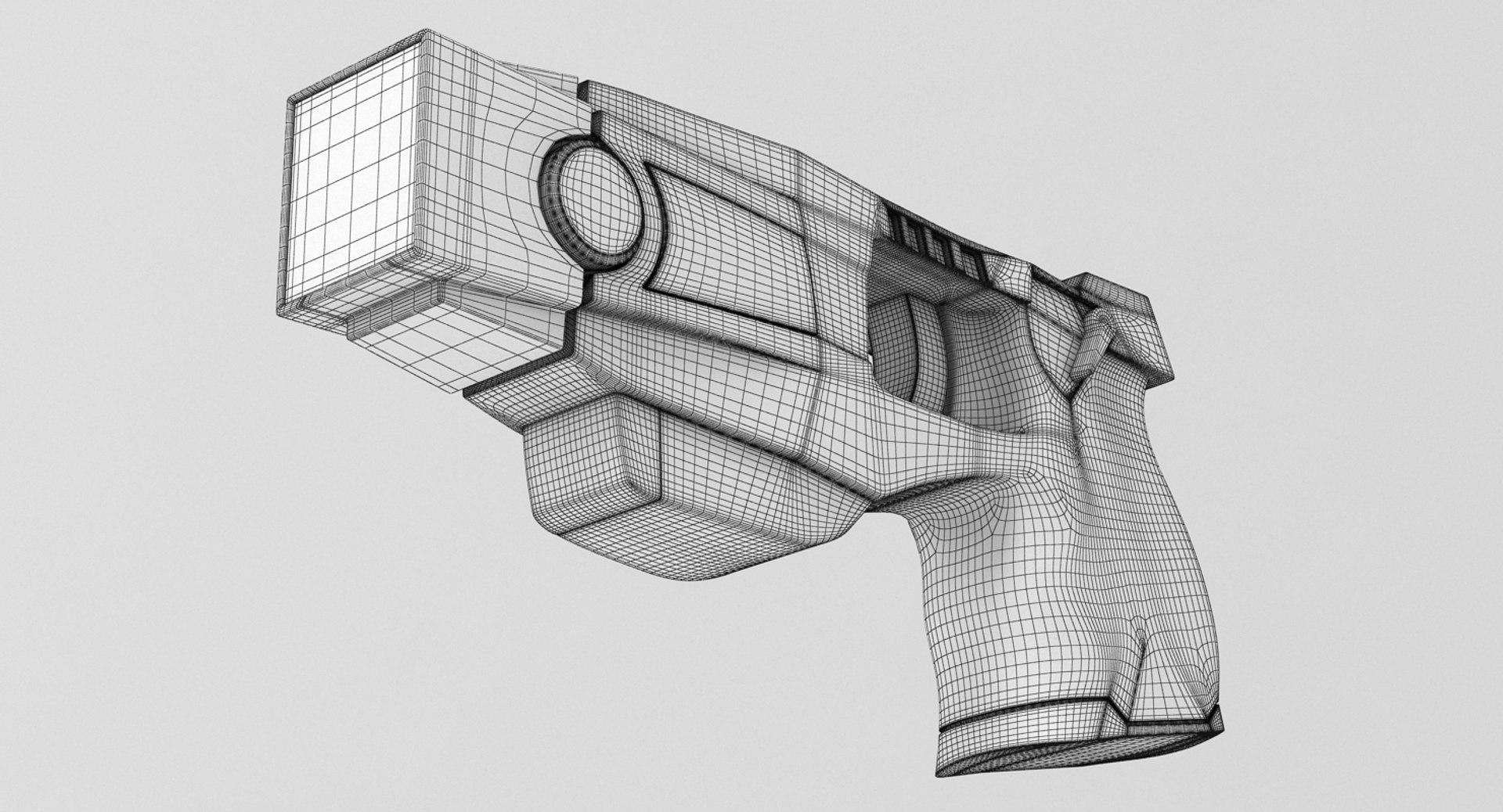Taser Gun 3d Max