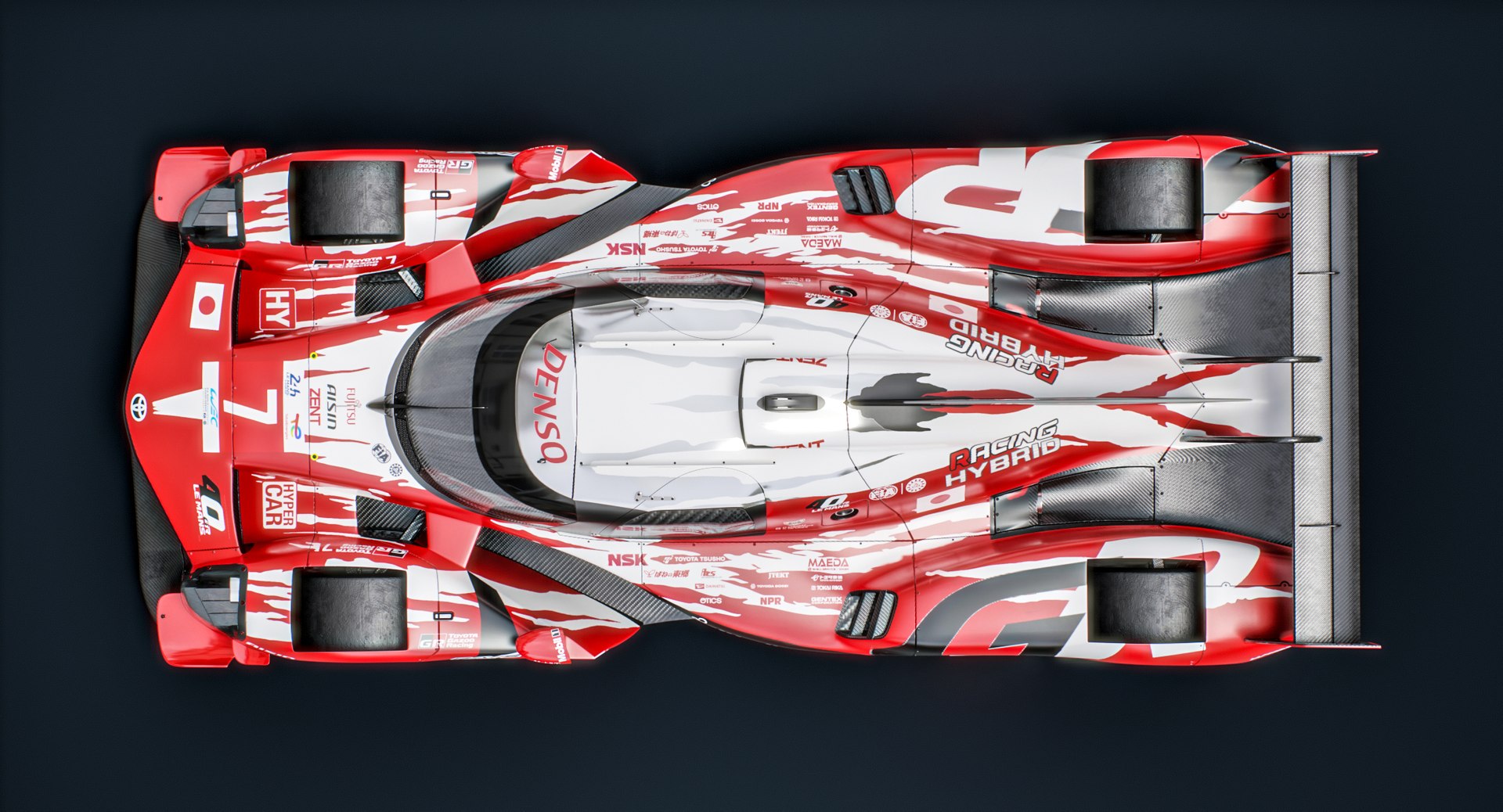 Toyota GR010 2025 Hybrid WEC LMH Hypercar 3D Model - TurboSquid 2420971