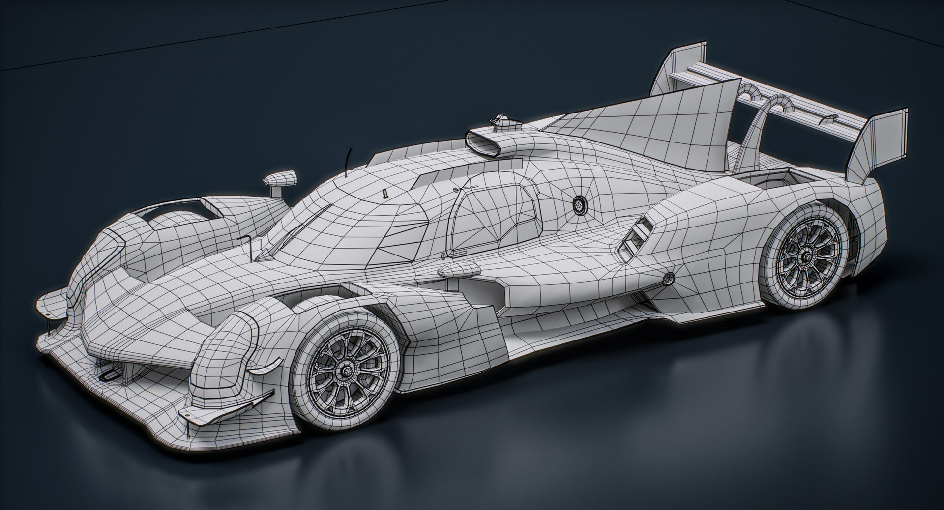 Toyota GR010 2025 Hybrid WEC LMH Hypercar 3D Model - TurboSquid 2420971