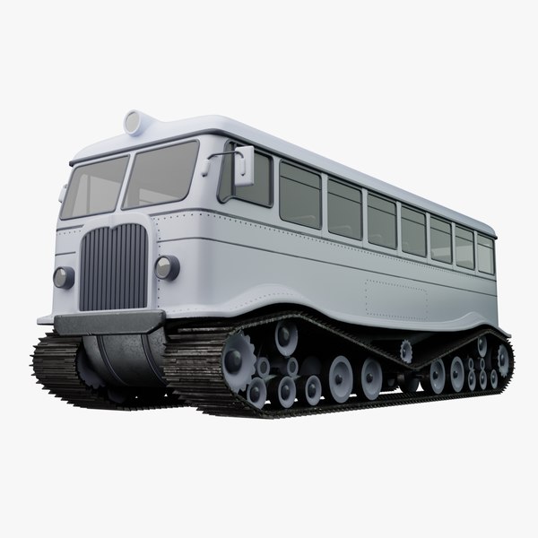 modelo 3d Autobús Snowcat - TurboSquid 2290286