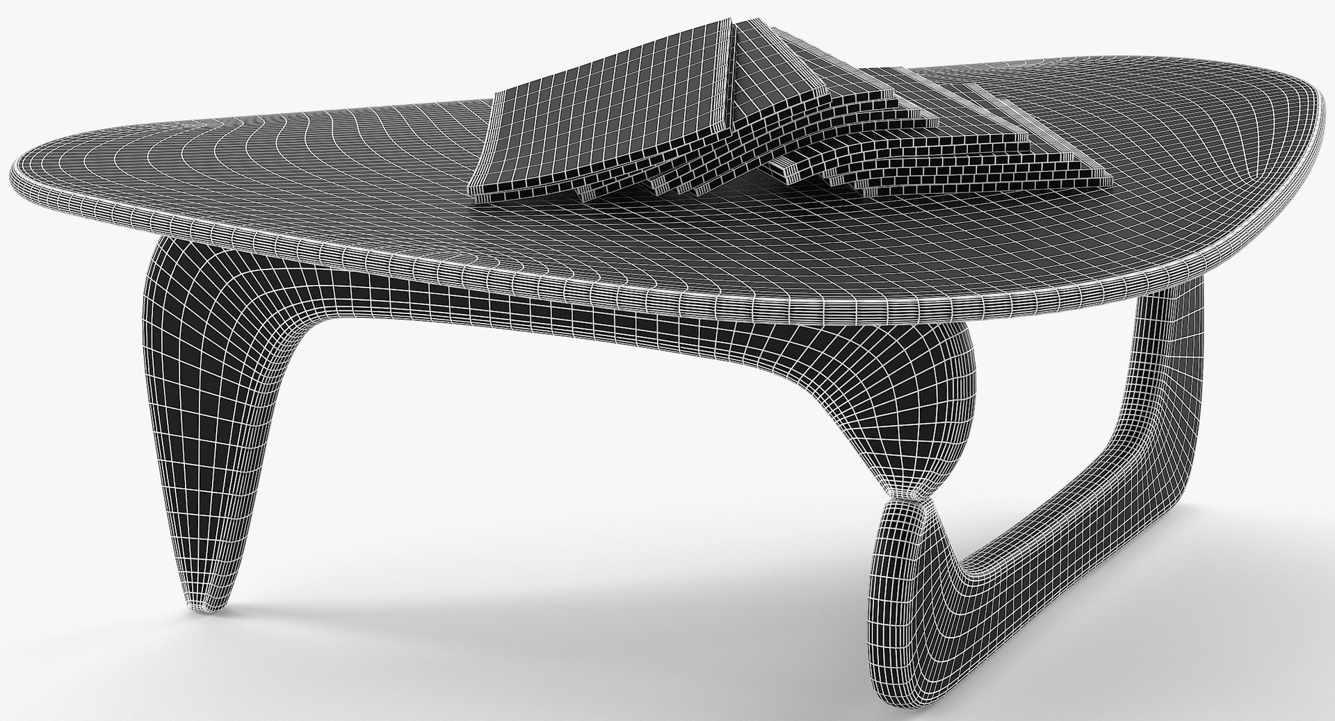 Vitra Coffee Table 3D - TurboSquid 1298161