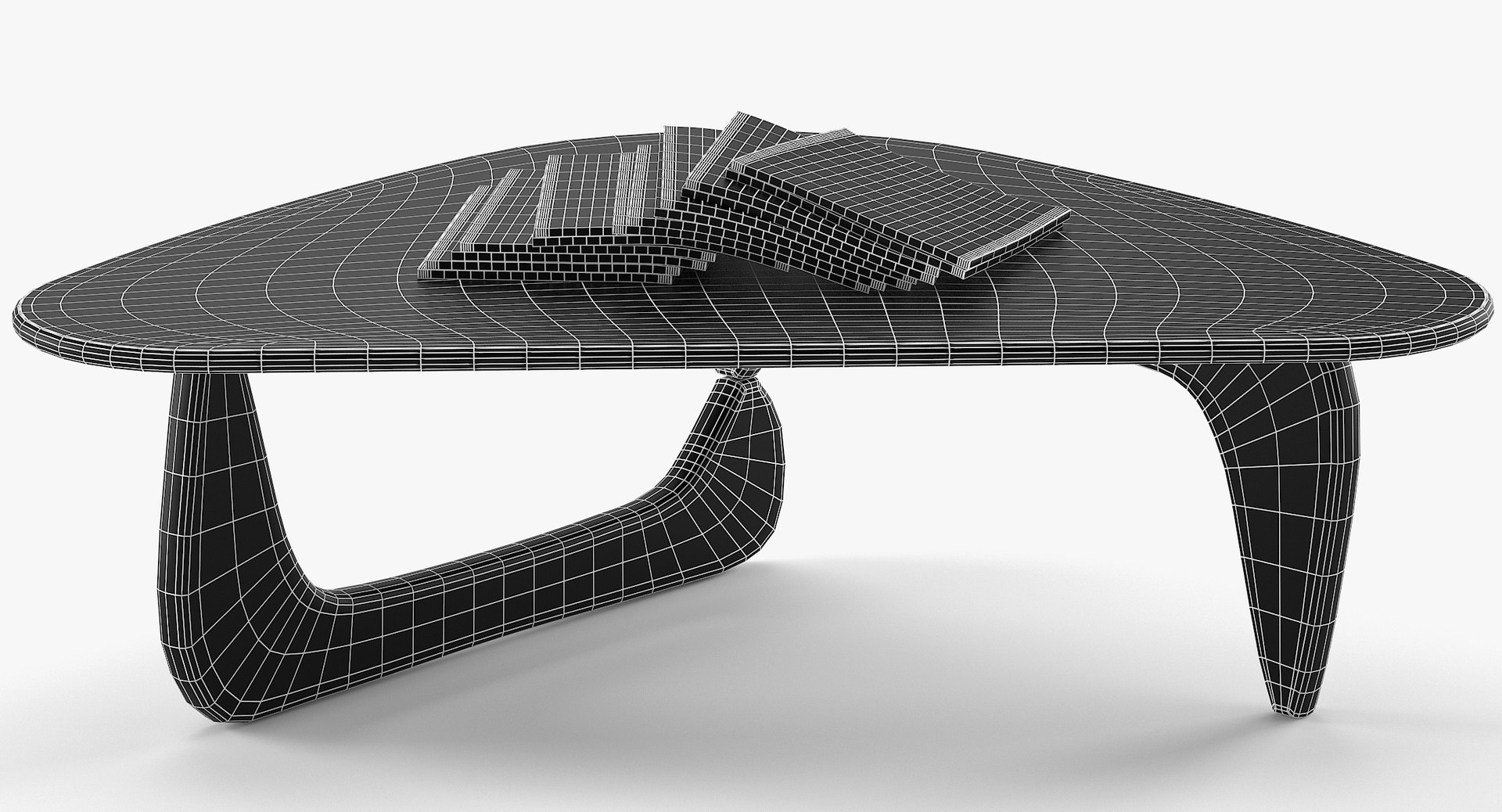 Vitra Coffee Table 3D - TurboSquid 1298161