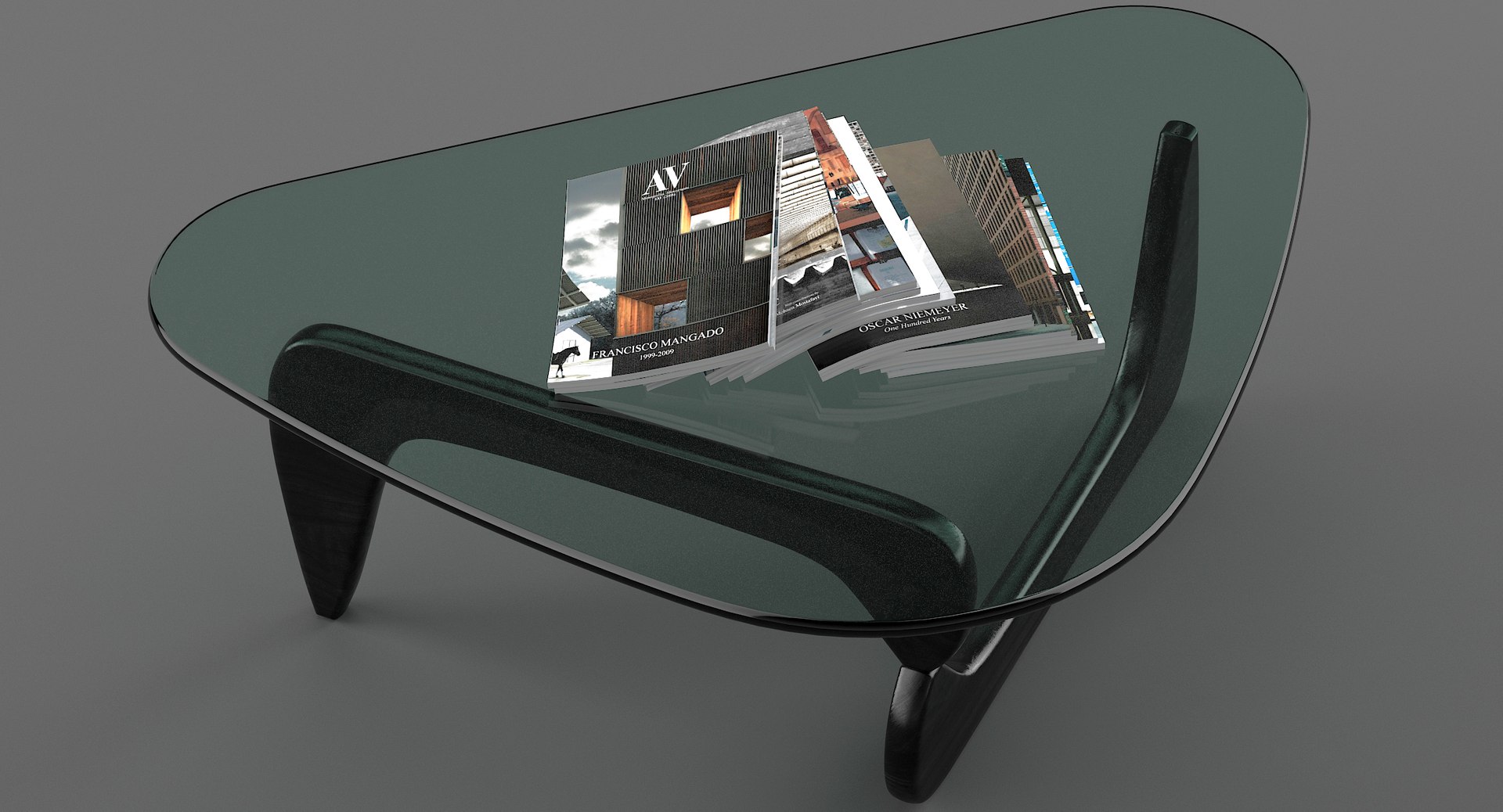 Vitra Coffee Table 3D - TurboSquid 1298161