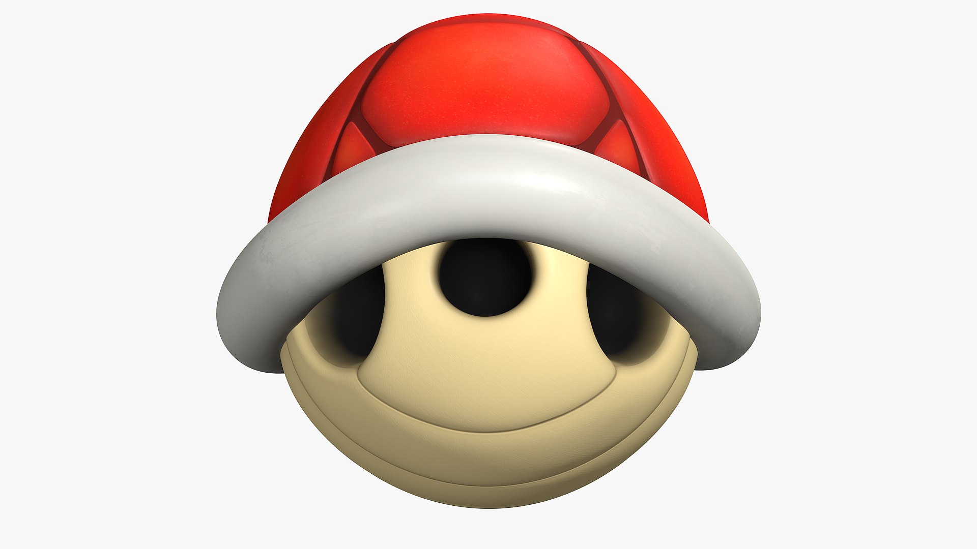 3D Mario Bros Koopa Shell Red Cinematic - TurboSquid 2058405