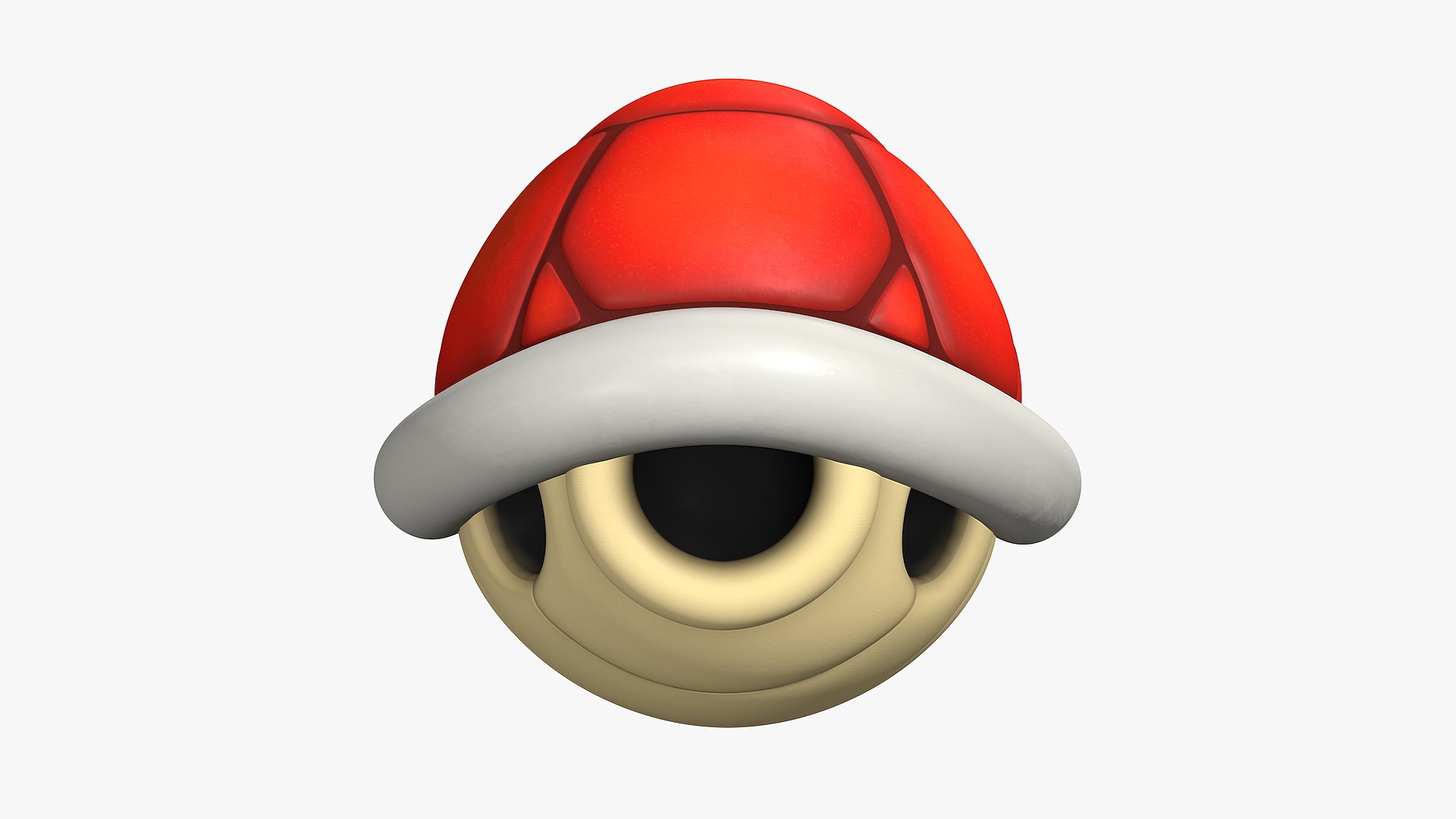 3D Mario Bros Koopa Shell Red Cinematic - TurboSquid 2058405