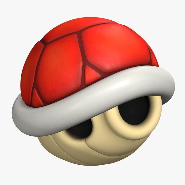 modèle 3D de Mario Bros Koopa Shell Red Cinematic - TurboSquid 2058405