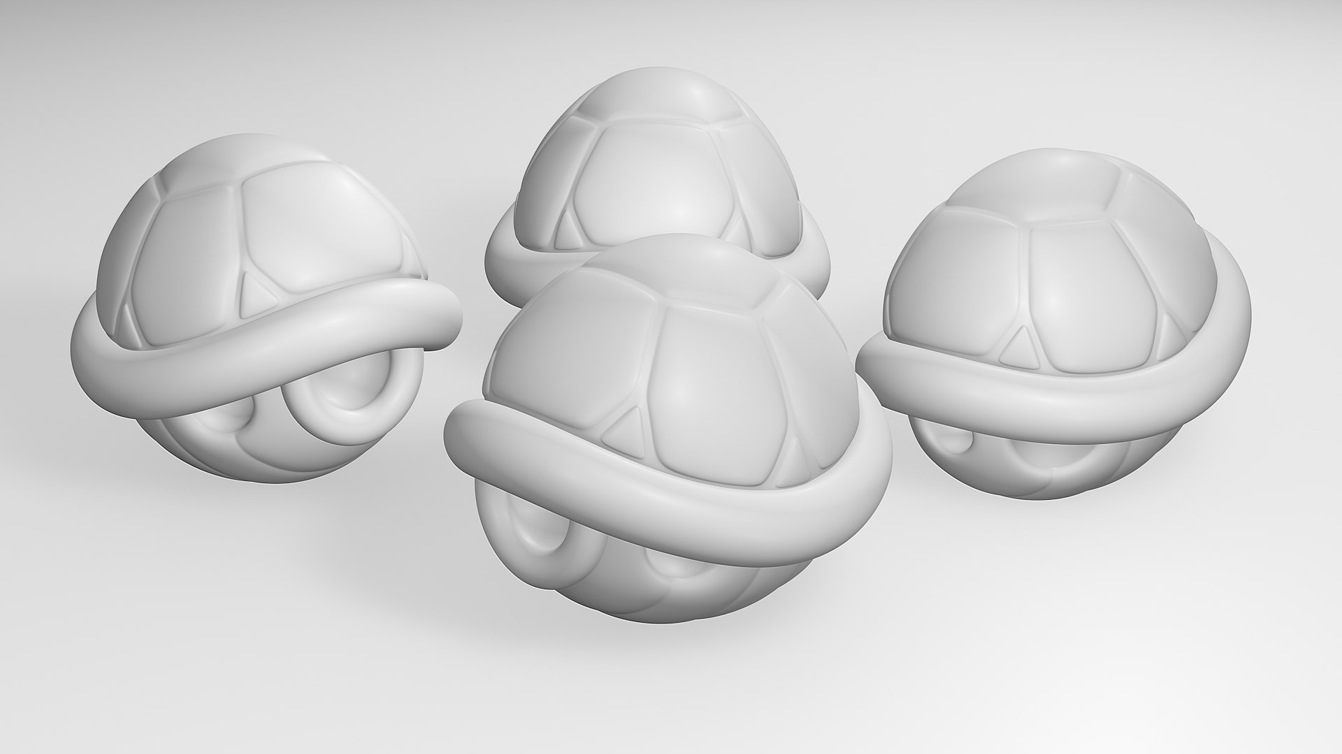 3D Mario Bros Koopa Shell Red Cinematic - TurboSquid 2058405