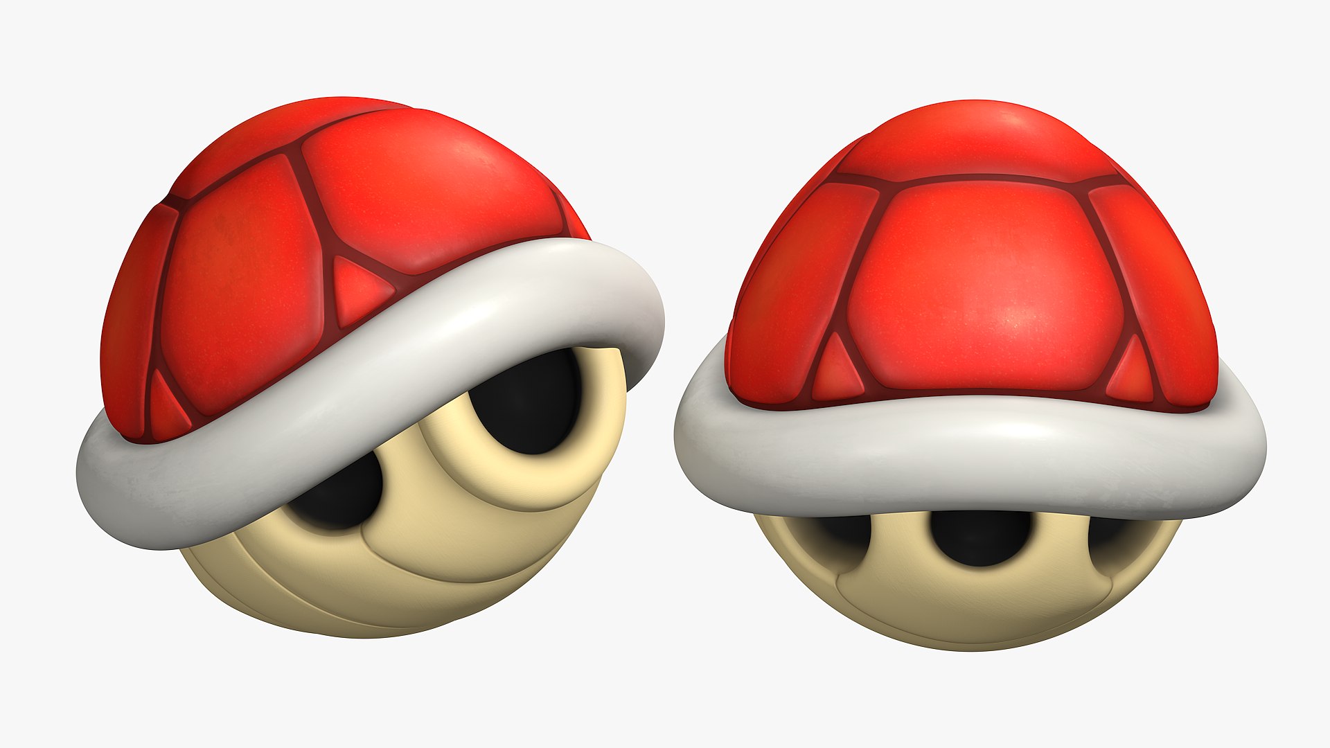 3D Mario Bros Koopa Shell Red Cinematic - TurboSquid 2058405
