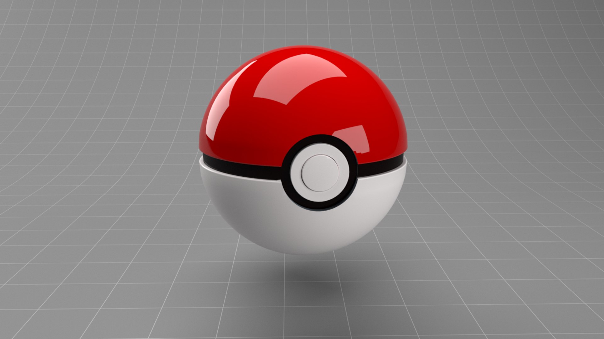 Pokeball Ball 3D Model - TurboSquid 1524378