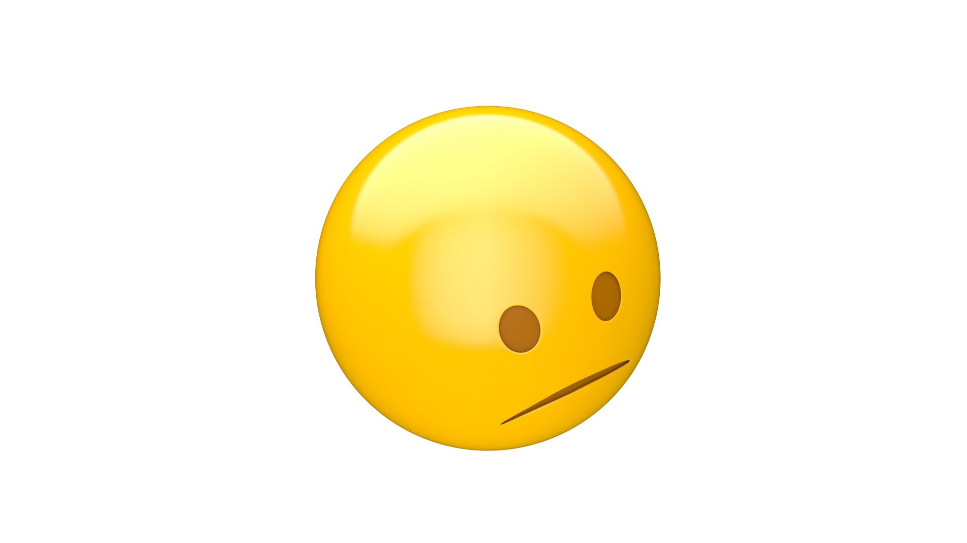 Apple Confused Face 3D Model - TurboSquid 1771664