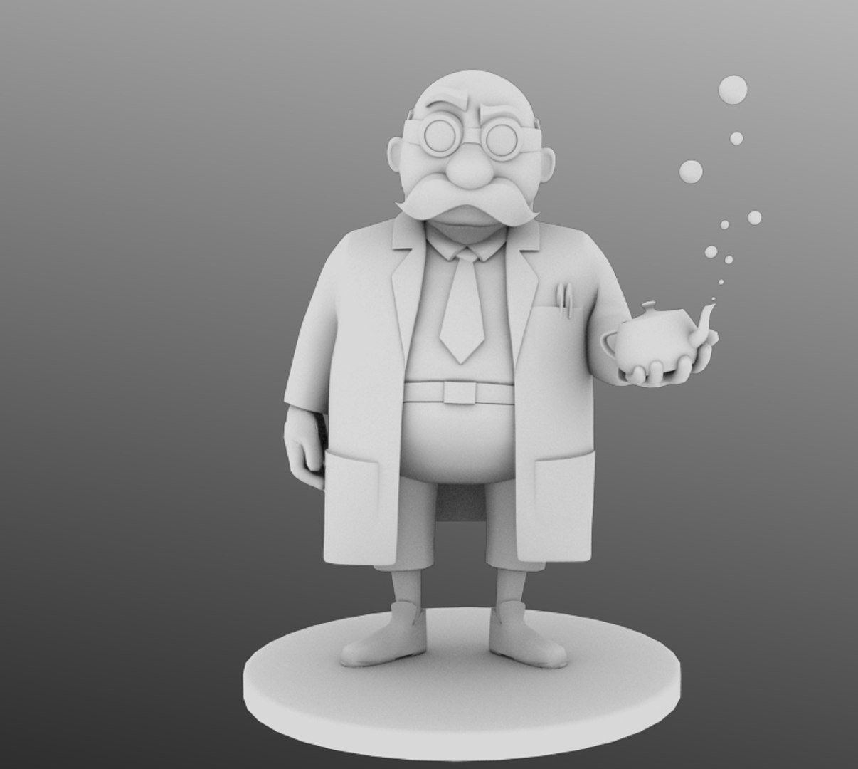 3D Model Doctor Professor - TurboSquid 1310025