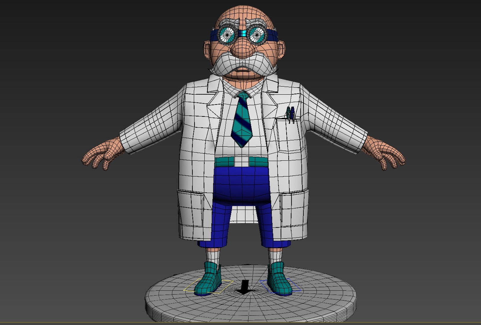 3D Model Doctor Professor - TurboSquid 1310025