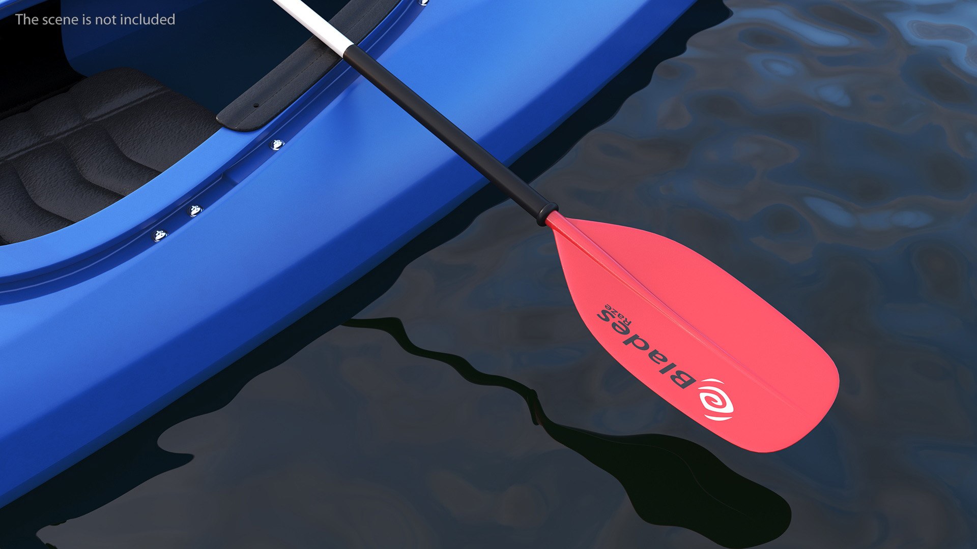 Aluminum Canoe Paddle 3D Model - TurboSquid 2215052