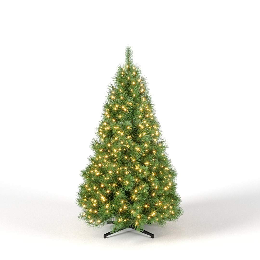 Christmas Tree 5 feet With Lights 3D model - TurboSquid 1815940