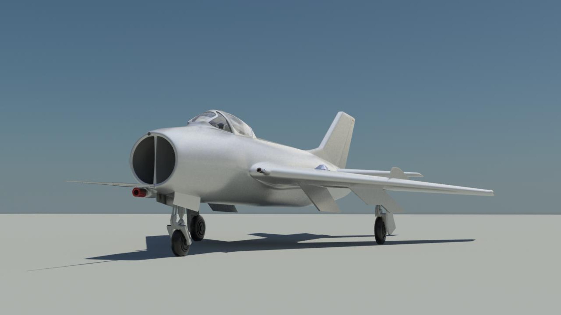 Mig 19 3d Model