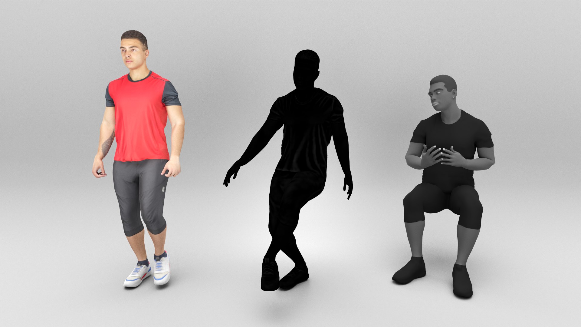 Animated Young Man Playing Football 365 3D Model - TurboSquid 1897219