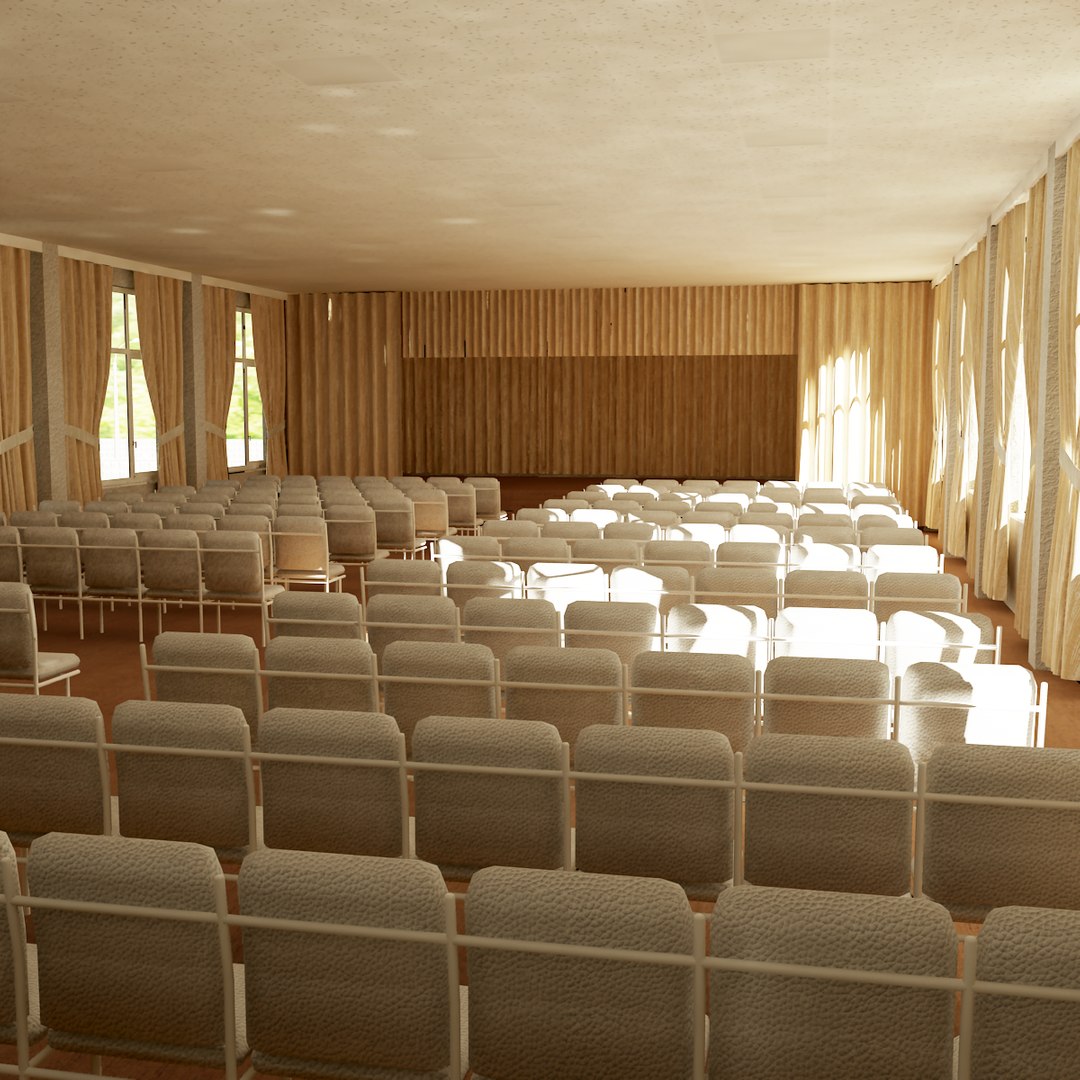 3D School Interiors Model - TurboSquid 1422005