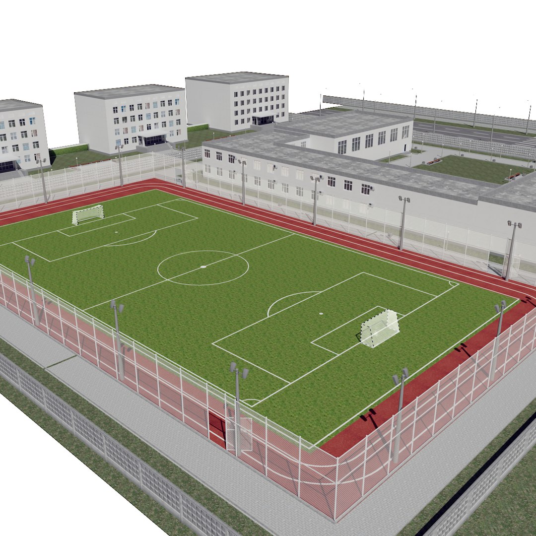 3D School Interiors Model - TurboSquid 1422005