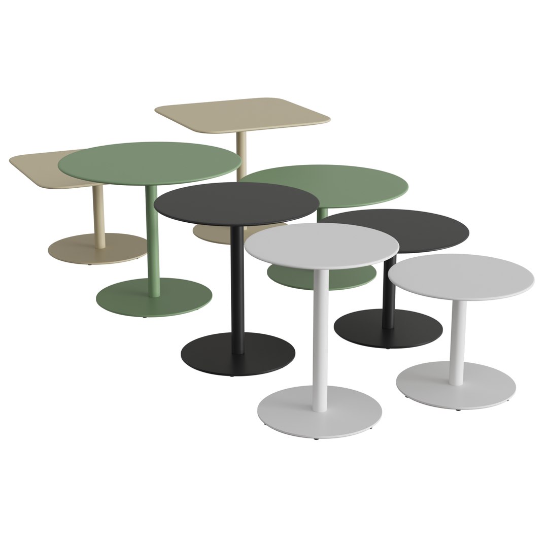 Odette Coffee Table 3D Model - TurboSquid 1942292
