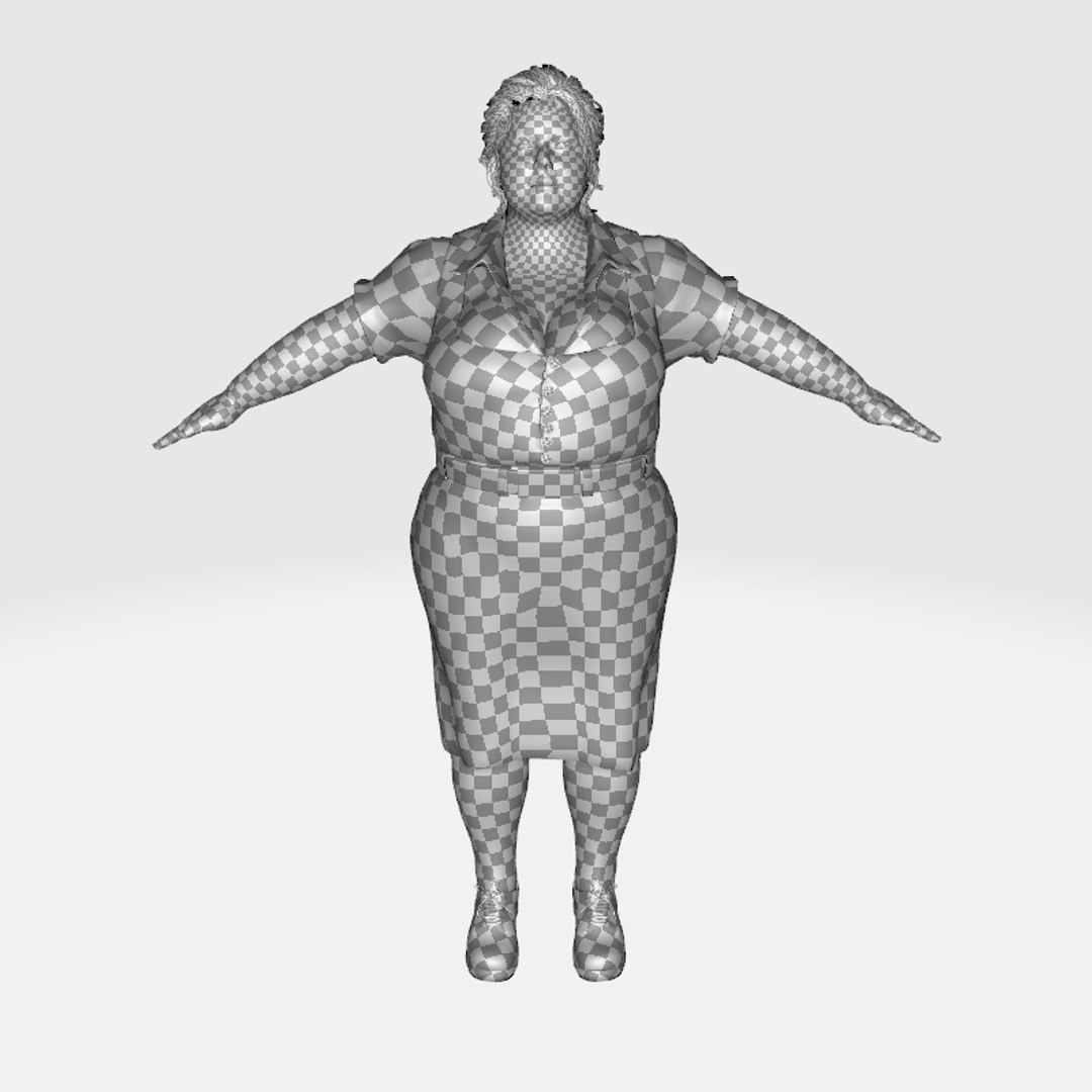 3D Marketplace Vendor Or Innkeeper Realistic 3D Model Model ...