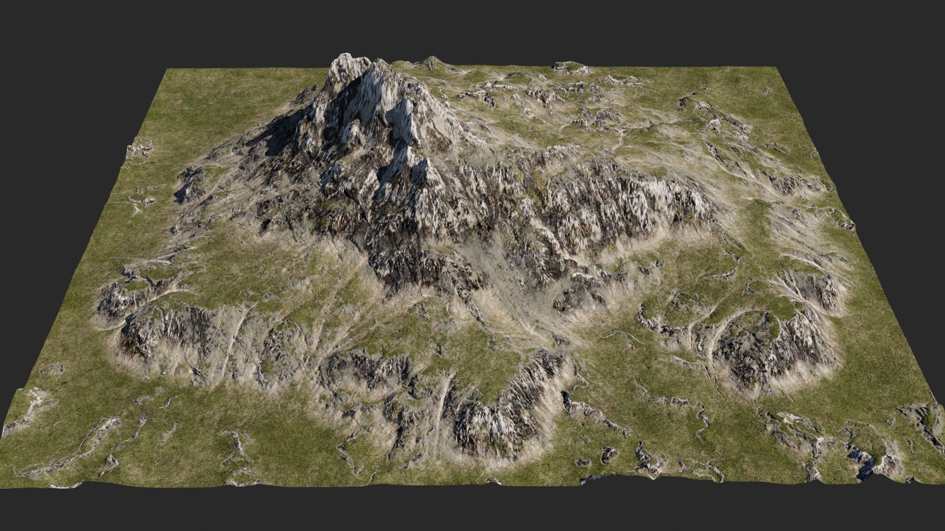 3D Model Mountain Ex08 - TurboSquid 2079538
