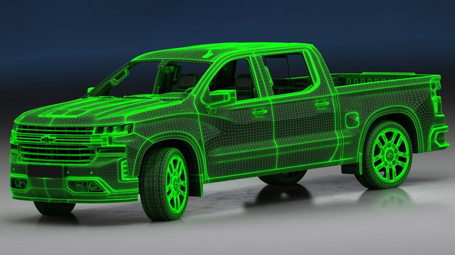 Chevrolet silverado 2019 vr 3D - TurboSquid 1445689
