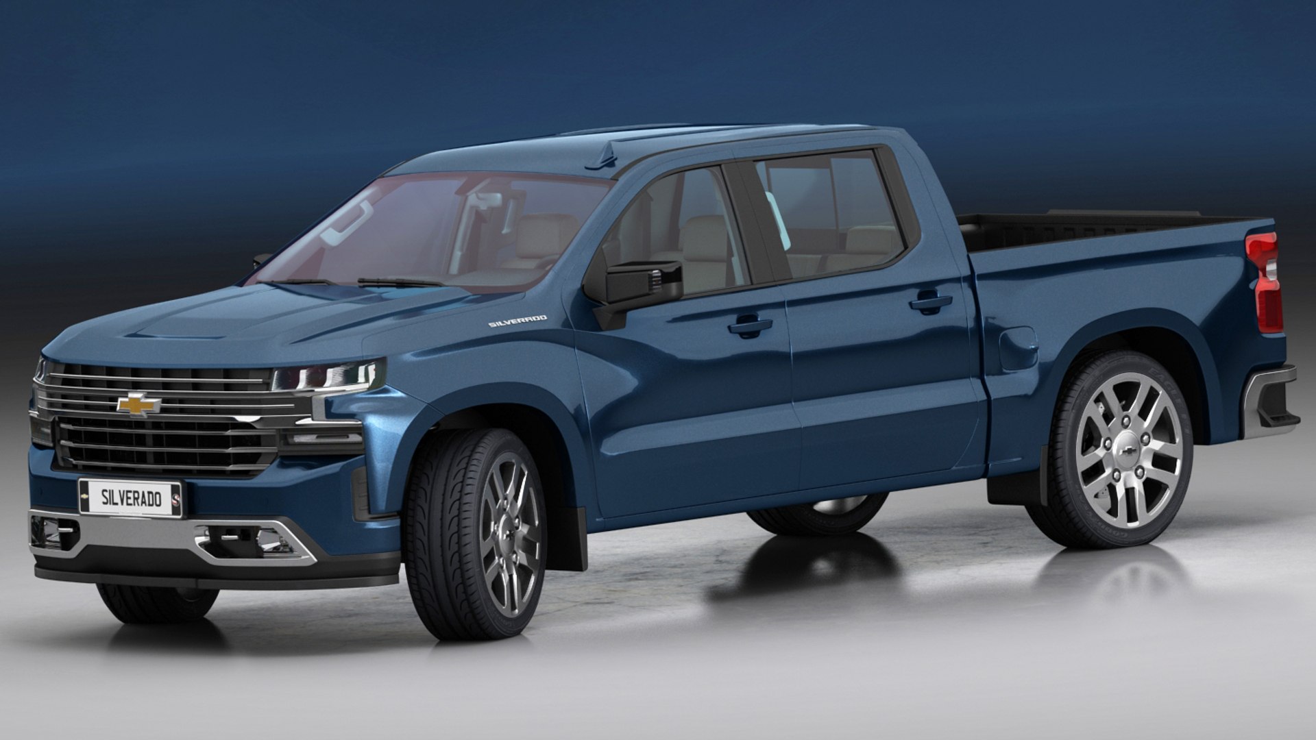 Chevrolet Silverado 2019 Vr 3D - TurboSquid 1445689
