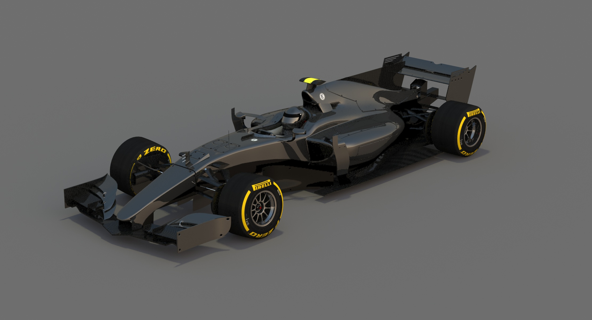 3d Model Of Formula 1 Concept Car