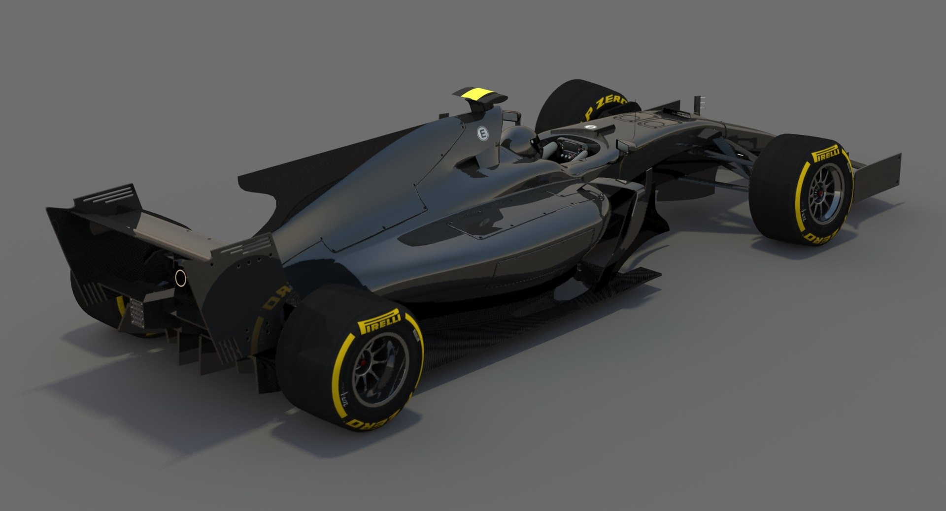 3d Model Of Formula 1 Concept Car
