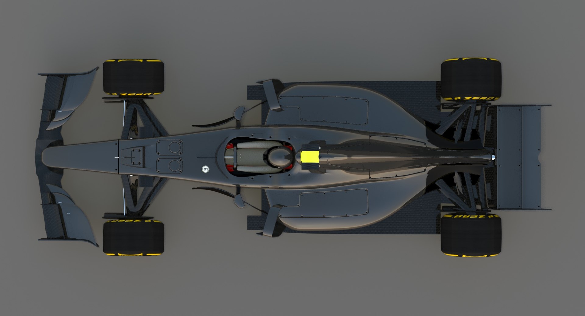 3d Model Of Formula 1 Concept Car