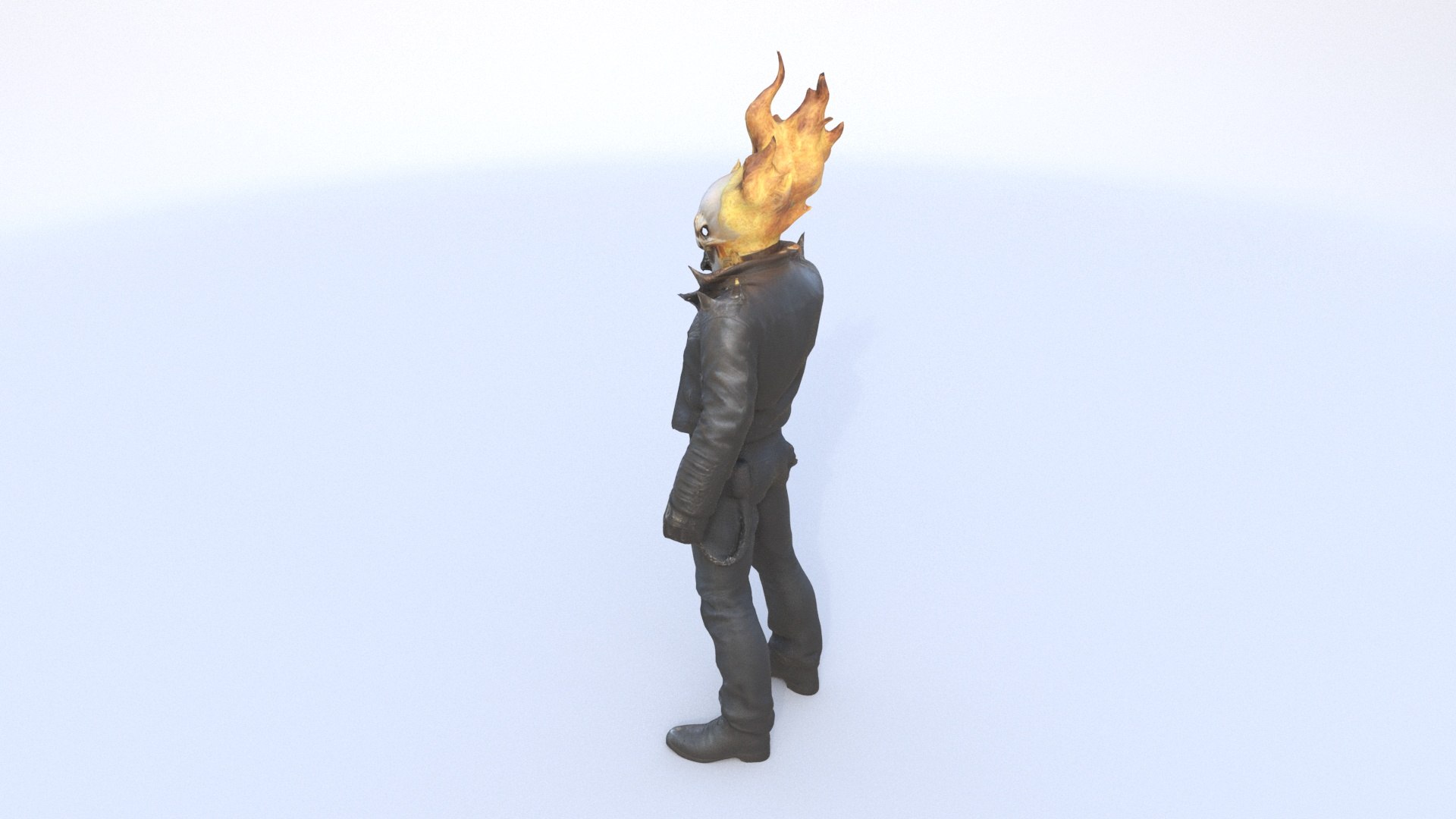3D Ghost Rider Model - TurboSquid 2337256