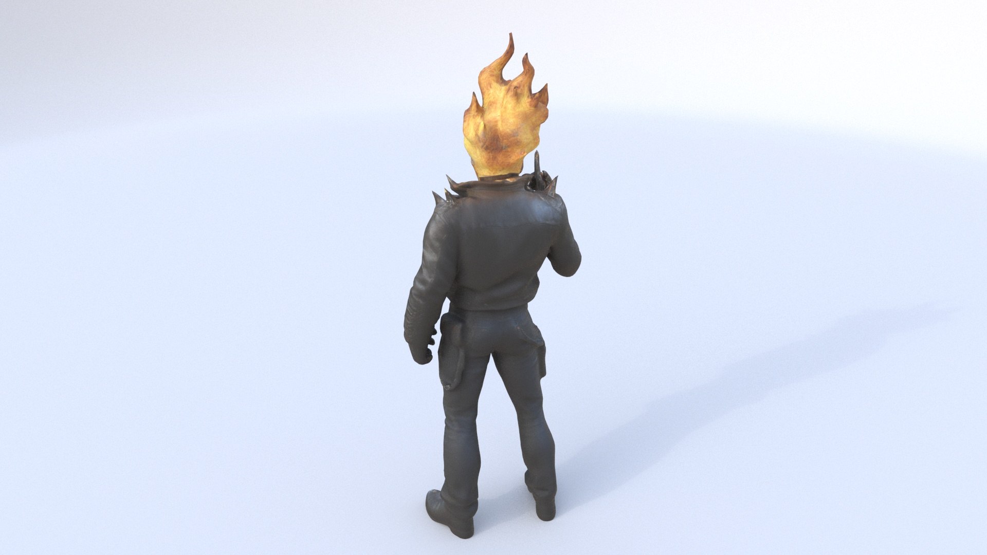 3D Ghost Rider Model - TurboSquid 2337256