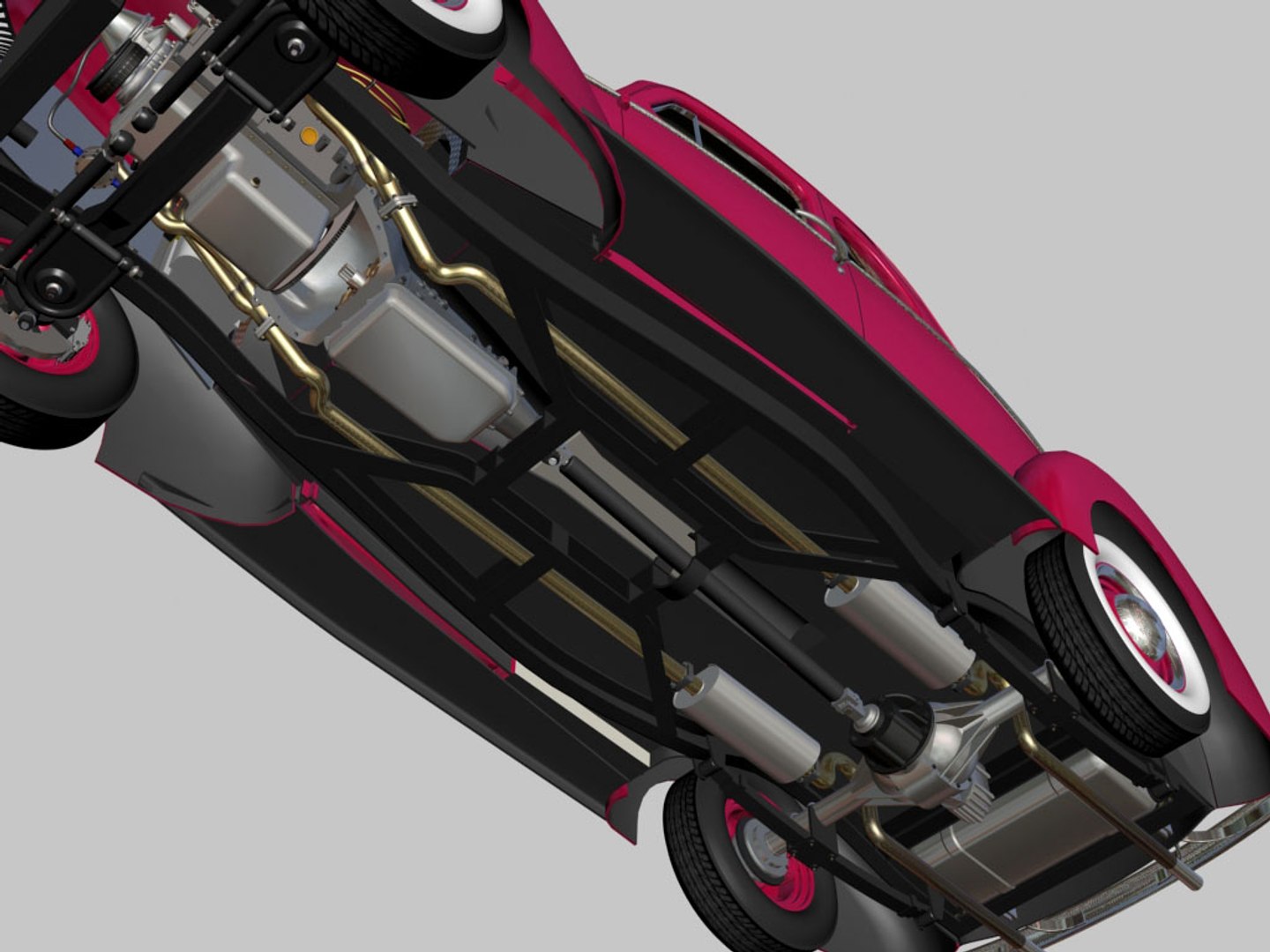 3d 40 Classic Coupe Hot Rod