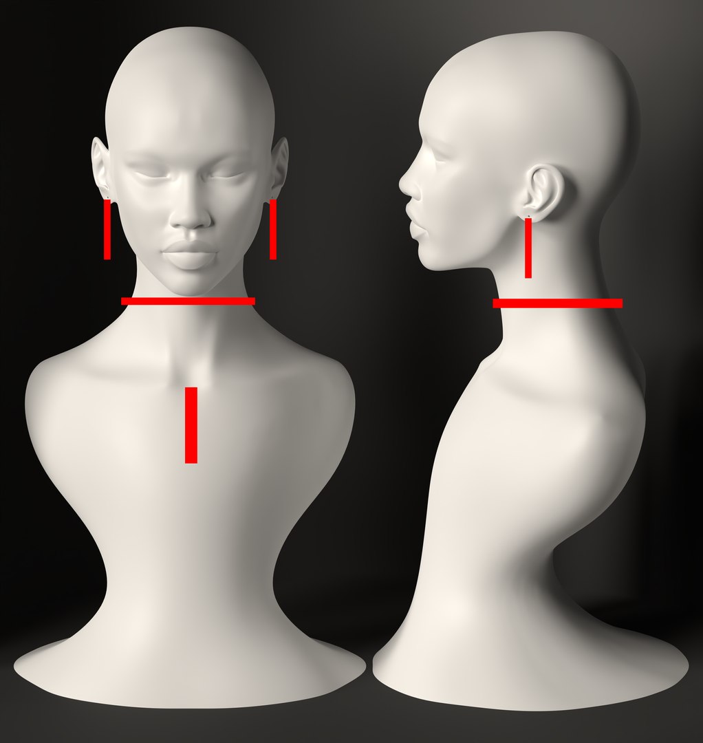 Human Bust Head Collection 3D Print Model 3D - TurboSquid 2282889