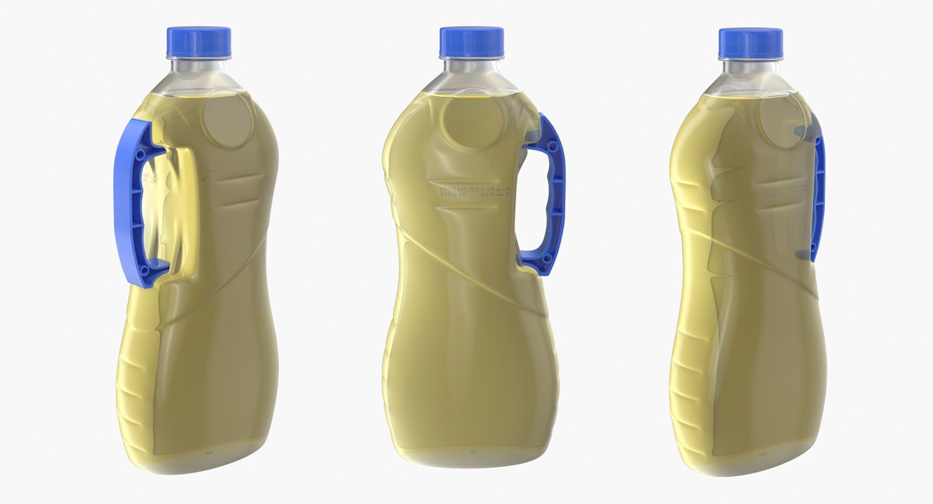 3D Sunflower Oil Package Model - TurboSquid 1329602