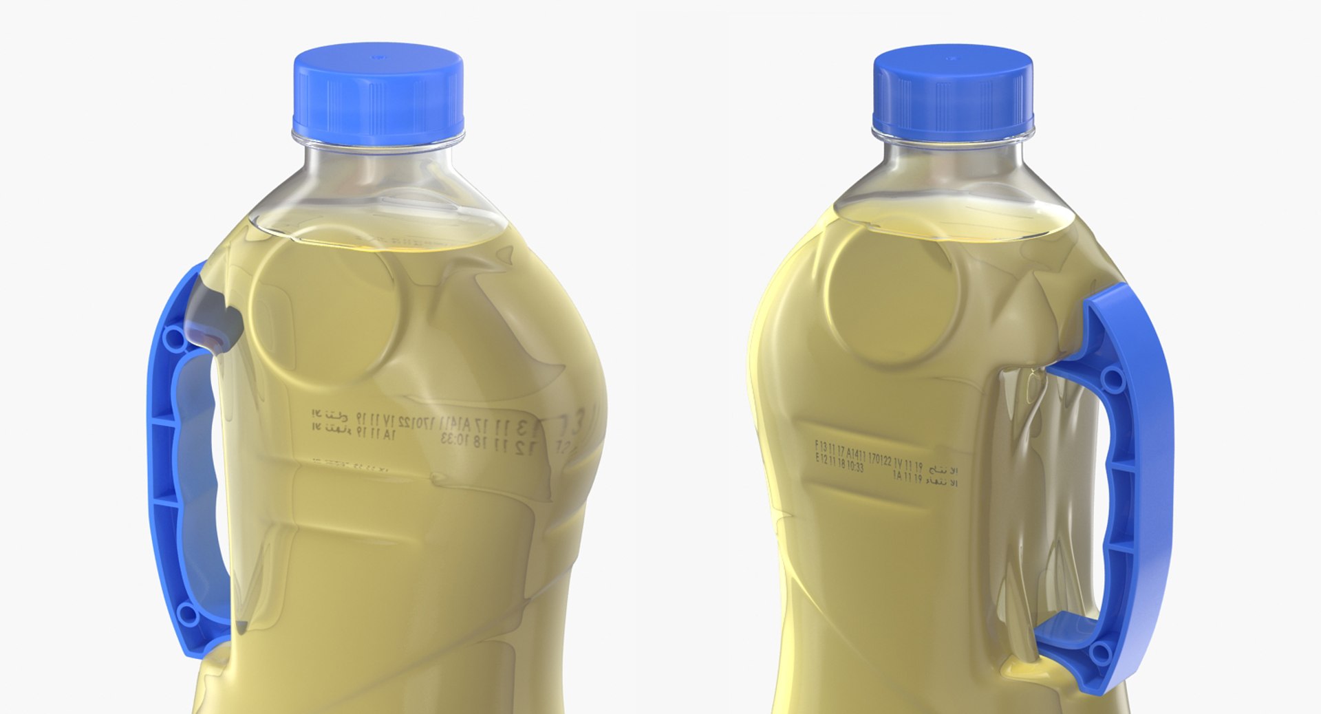 3D Sunflower Oil Package Model - TurboSquid 1329602