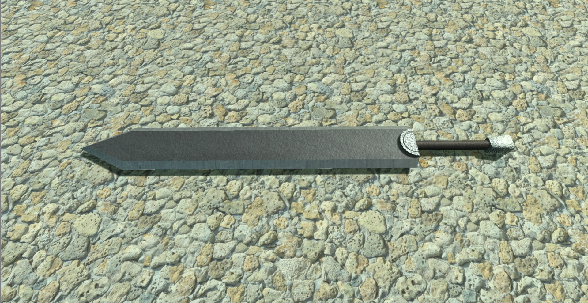 3d Sword Guts Model