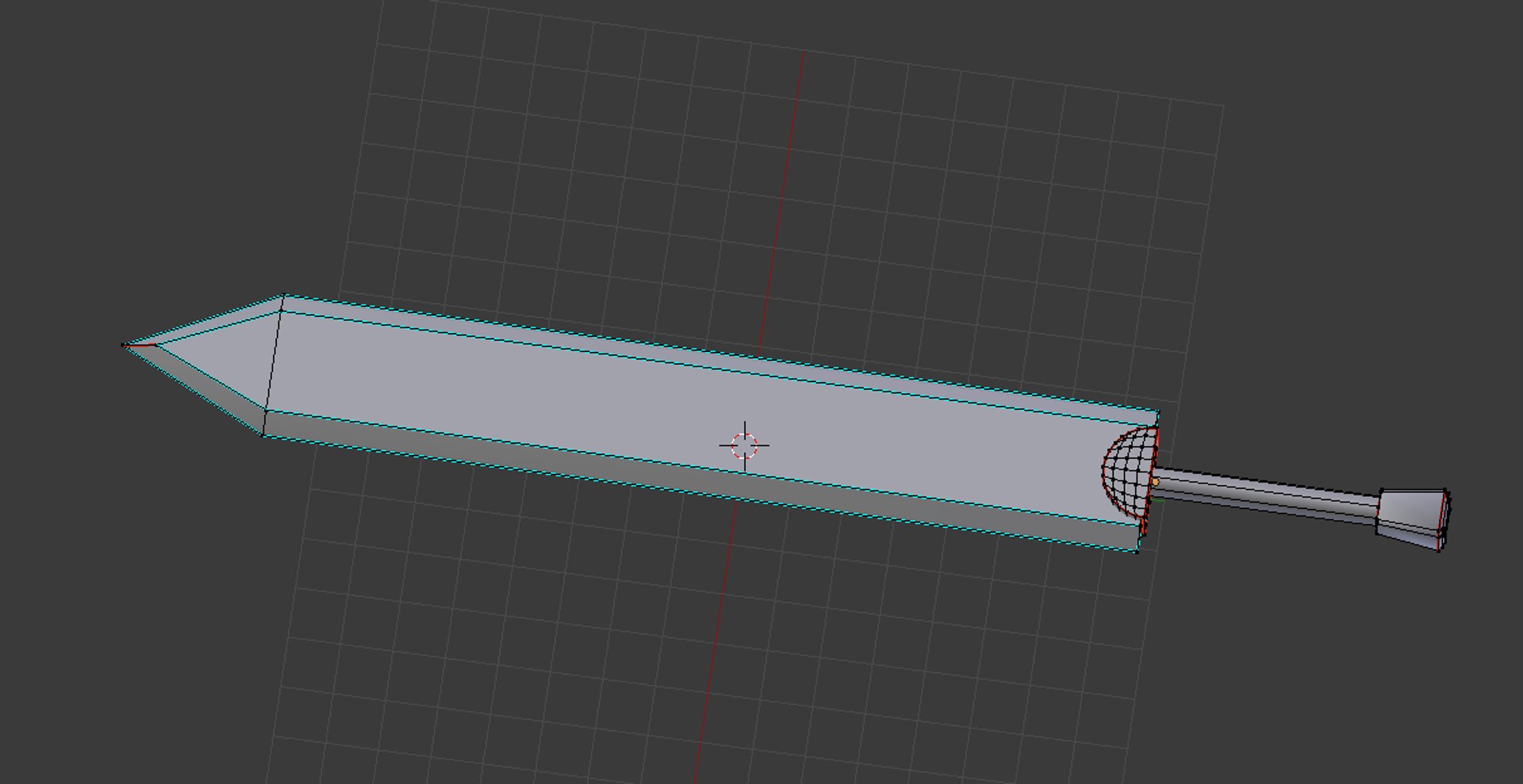 3d Sword Guts Model
