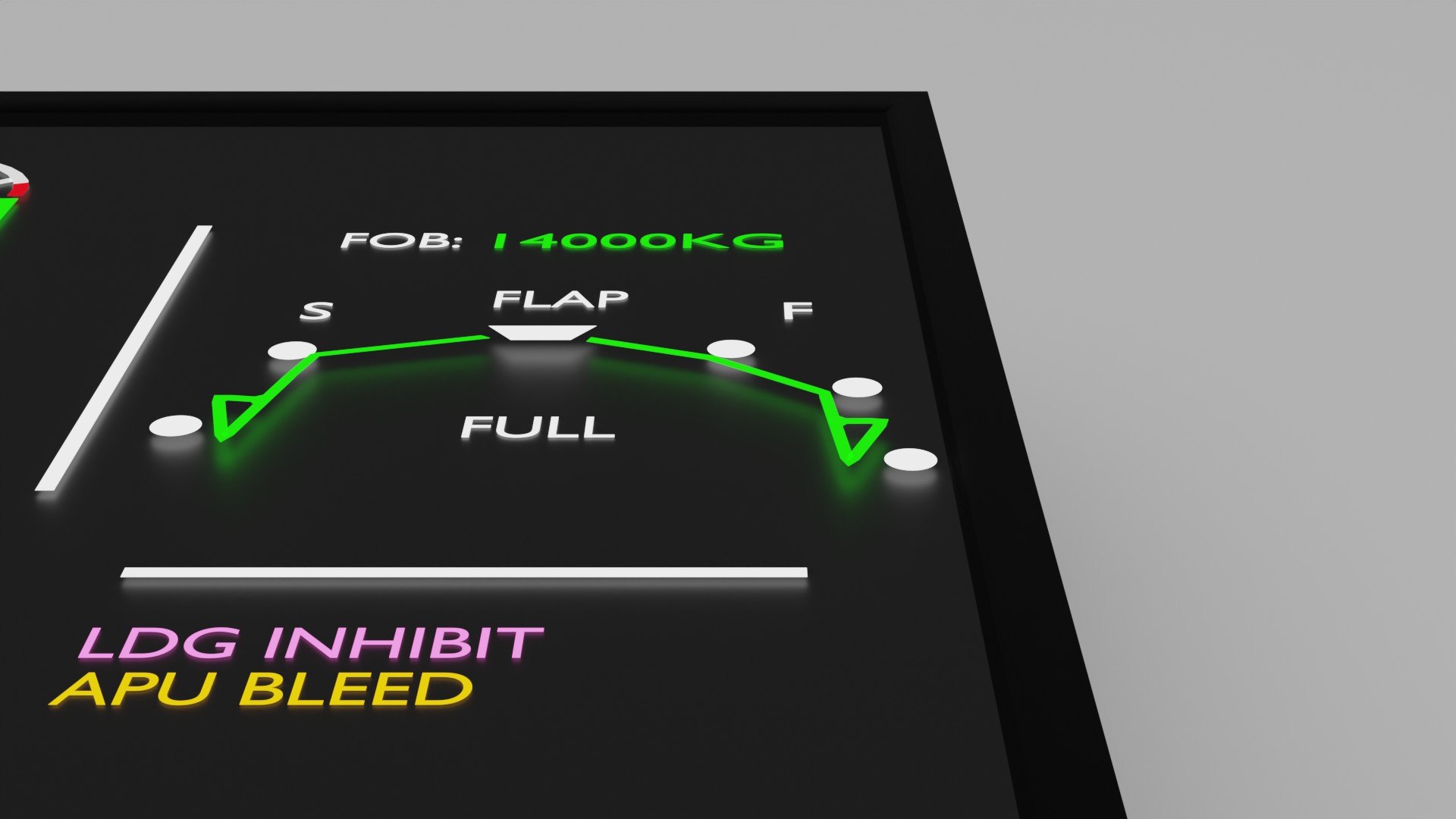 3D Electronic Centralised Aircraft Monitoring Model - TurboSquid 2122653
