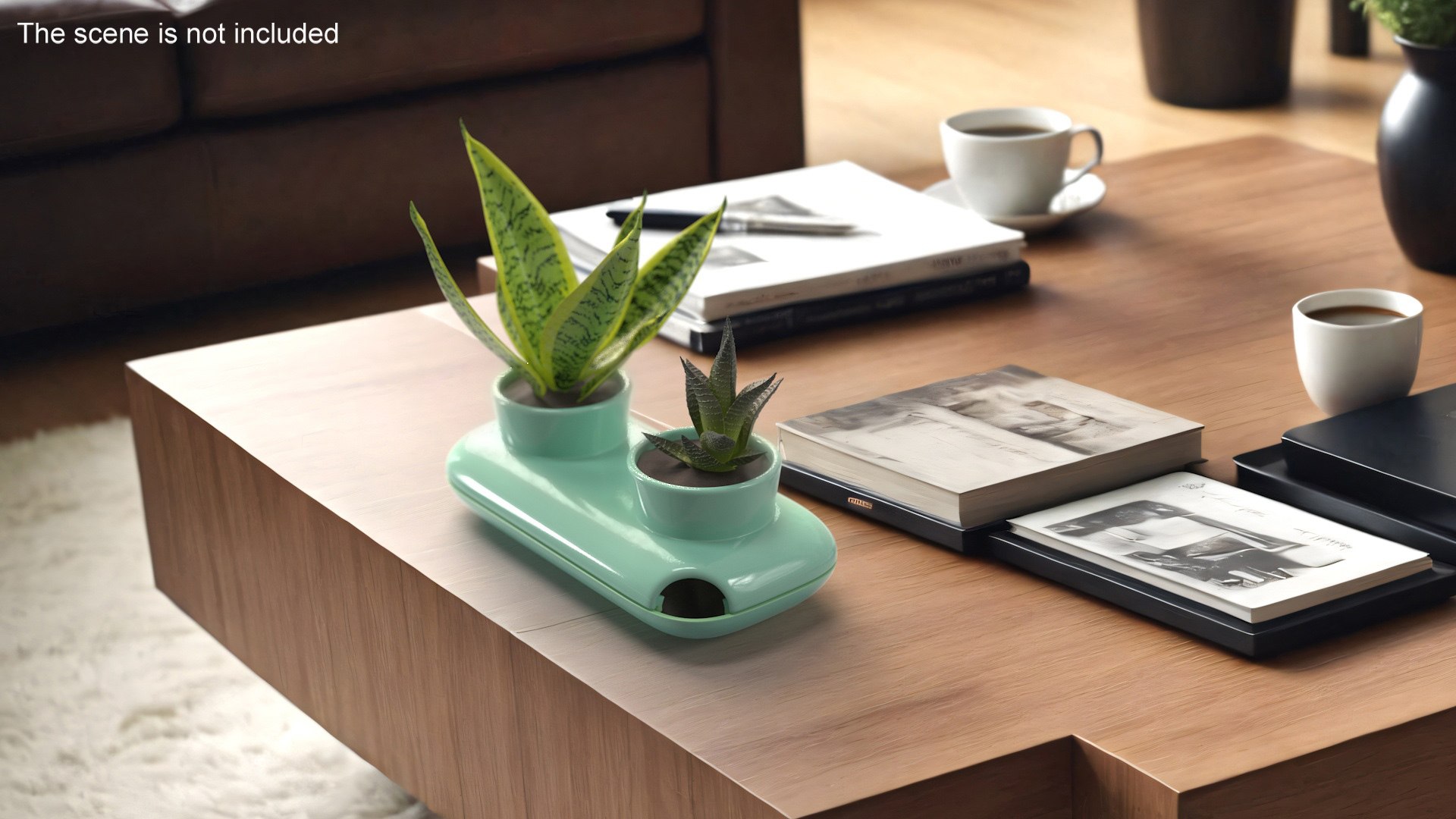 Double Herb Pot Sagaform Green 3D Model - TurboSquid 2249955