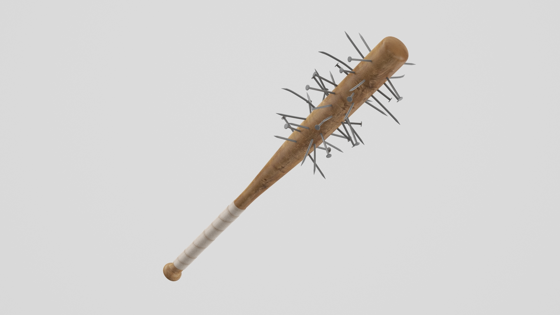 3D Model Nailed Baseball Bat 02 - TurboSquid 1963403
