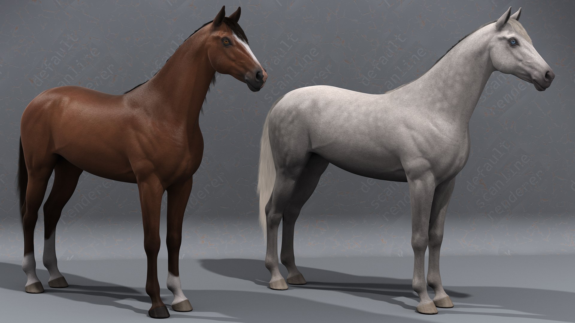 3D Horse High Poly Model - TurboSquid 2080125