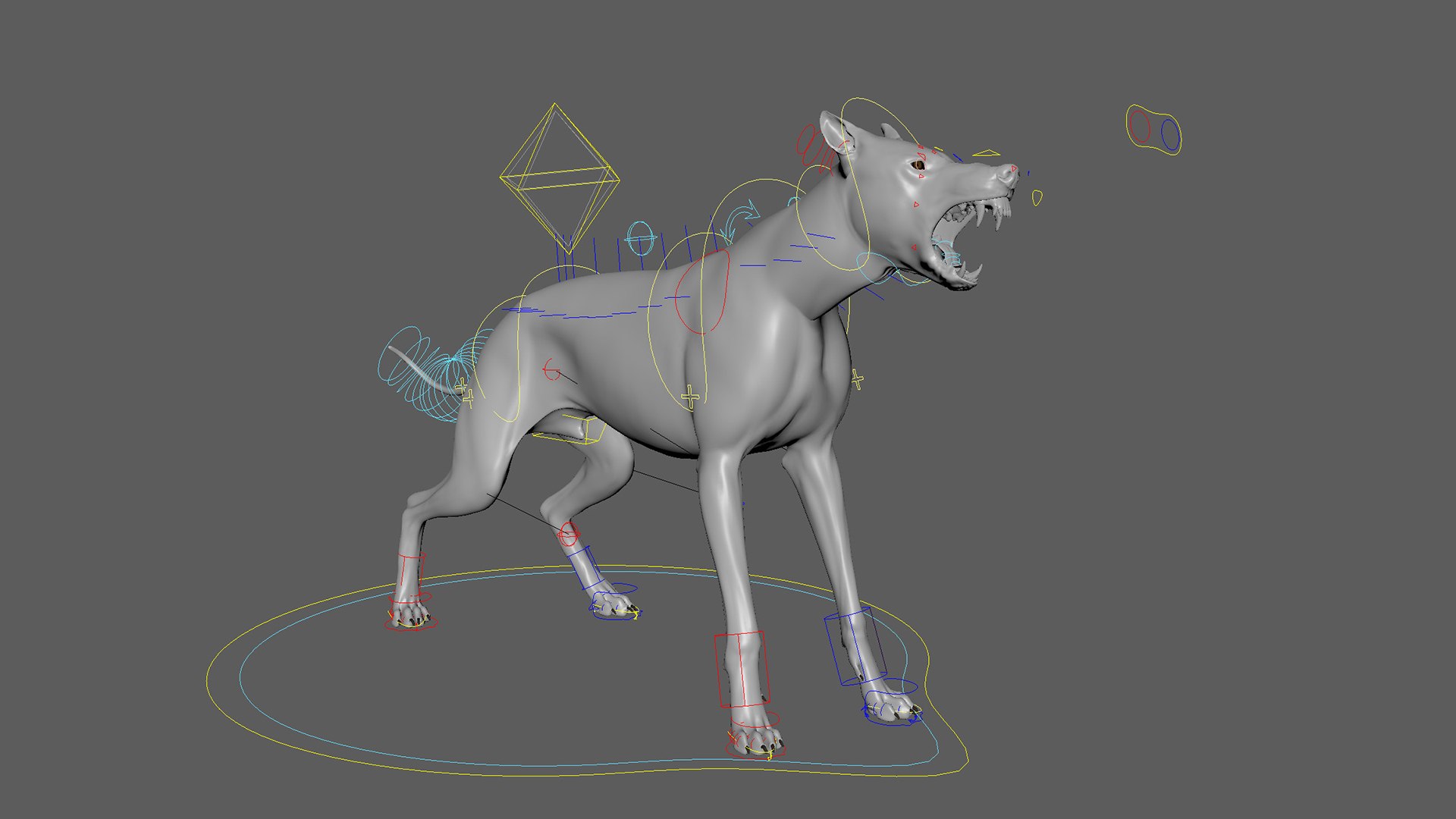 Realistic Rigged Wolf Natural 3D Model - TurboSquid 1599098