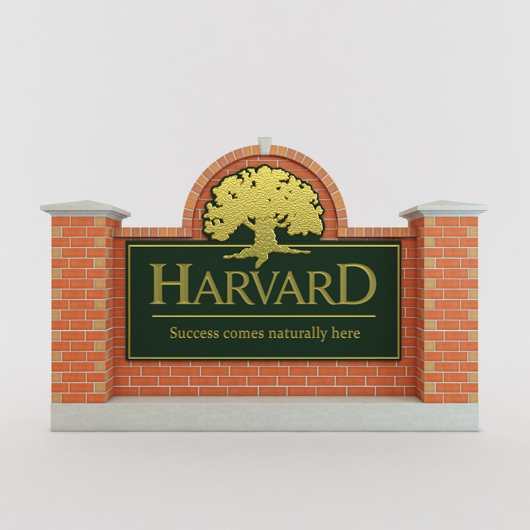 Obj Harvard Sign
