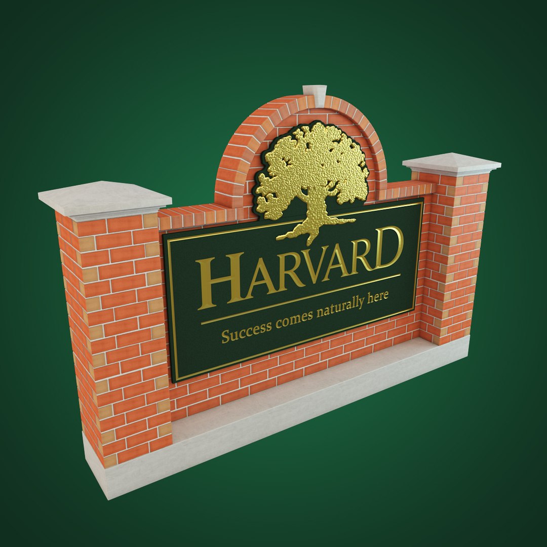 Obj Harvard Sign